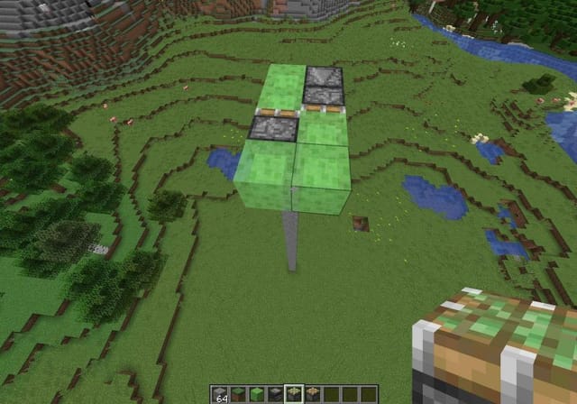 How to make a flying machine in Minecraft