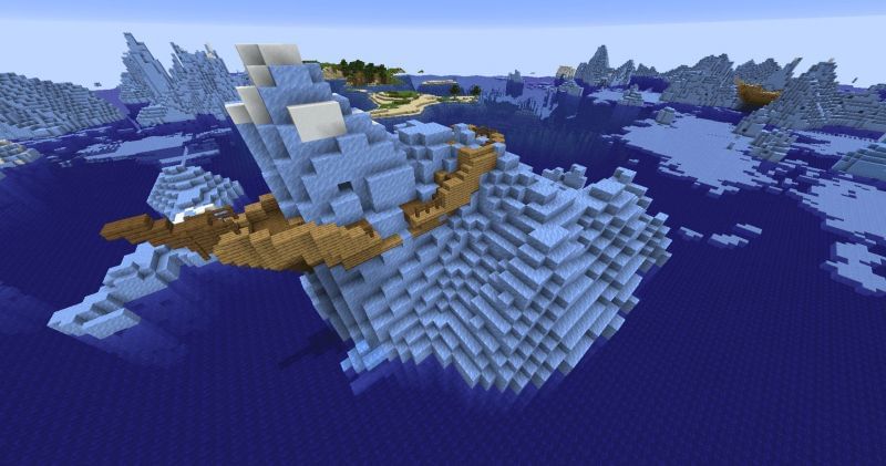 How to find shipwrecks in Minecraft