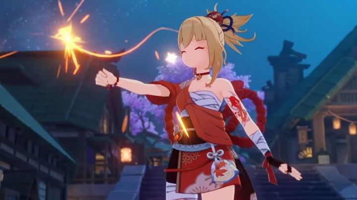 Genshin Impact Yoimiya build guide: Best weapons and Artifacts explained