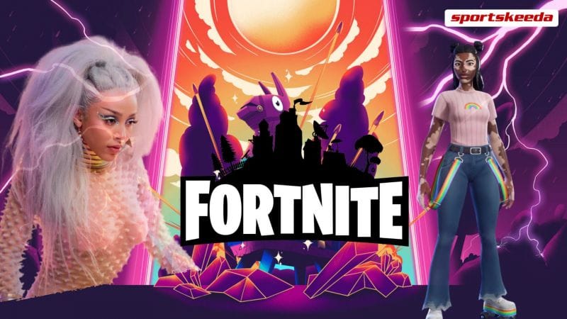 Fortnite adds Doja Cat's "Kiss me more" emote