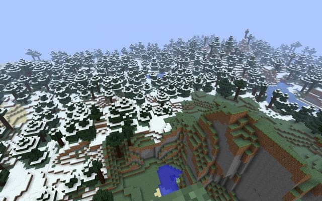 Top 5 coldest Minecraft biomes