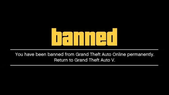 What happens if you get banned in GTA Online?
