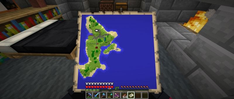 How to use maps on the Cartography Table in Minecraft