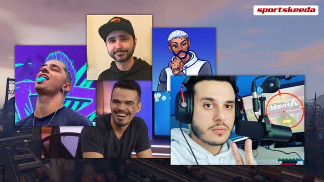 Top 5 GTA RP streamers with the highest viewer hours in August 2021