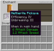 How to get the Efficiency enchantment in Minecraft