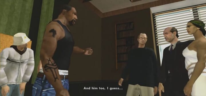 Full list of all important GTA San Andreas voice actors