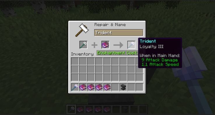Ranking Trident enchantments in Minecraft