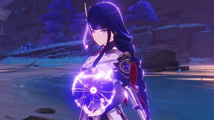 Raiden Shogun in Genshin Impact: English & Japanese VA, Character ...