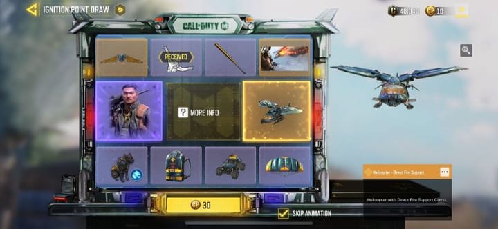 COD Mobile launches legendary helicopter and wingsuit in Ignition Point ...