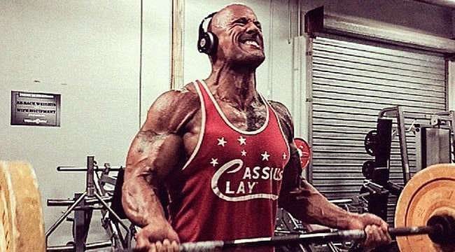 What does The Rock's Workout Routine consist of?