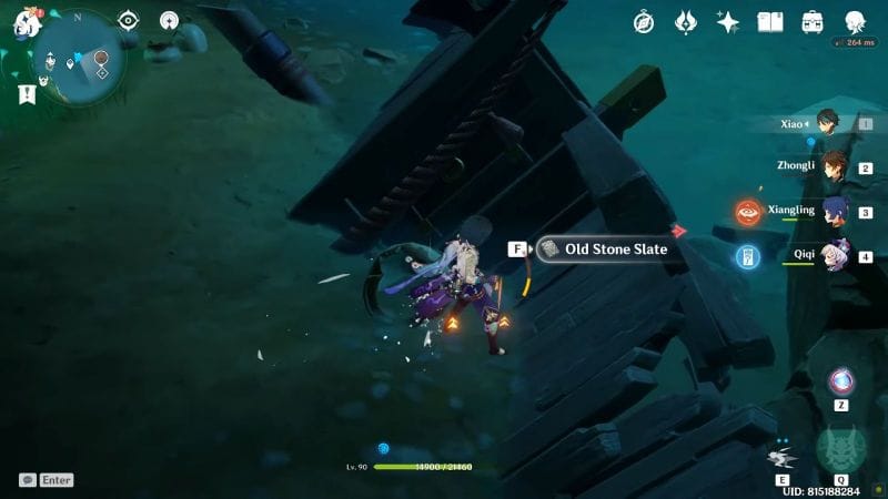 Where to find Old Stone Slates and get the Inazuma Sword diagram in ...