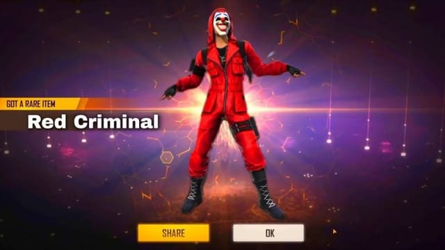 List of all Criminal Bundles released in Free Fire so far