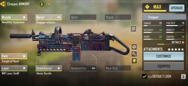 Best Chopper loadout in COD Mobile Season 6