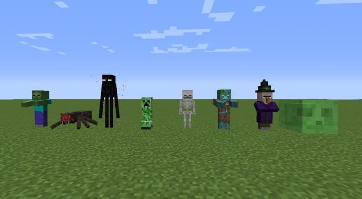 What is an entity in Minecraft?