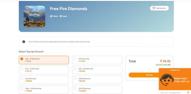 3 best top-up websites to get Free Fire diamonds in August 2021