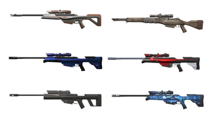 Valorant Operator skin tier list