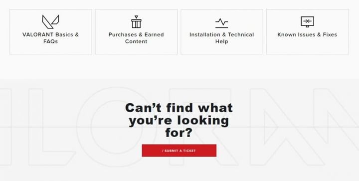 Valorant support: What services can you get from their help platform
