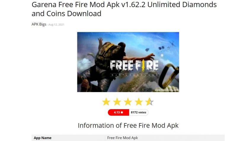 Misleading Free Fire diamond generators and how they can lead to ...