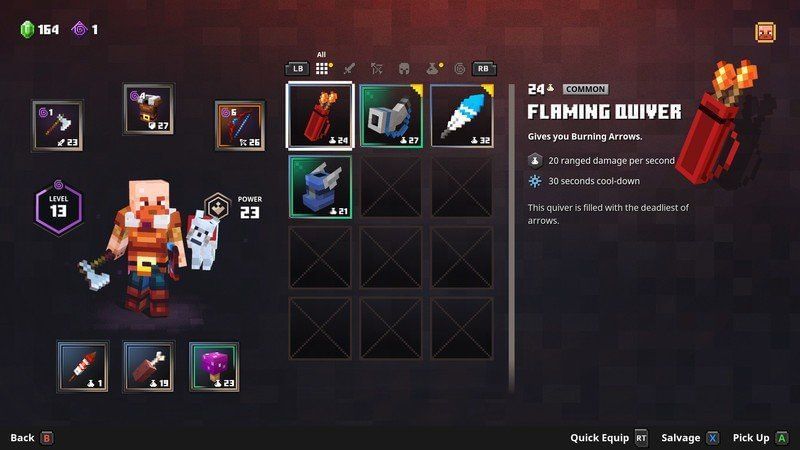 What are artifacts in Minecraft Dungeons?