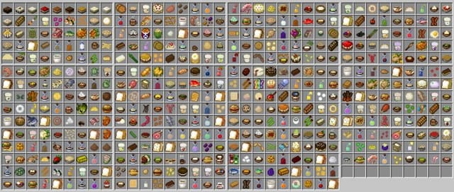 Top 3 food mods in Minecraft