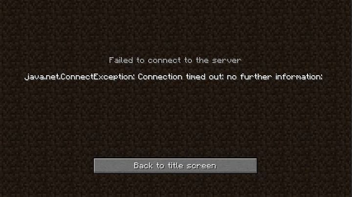 How To Fix Connection Timed Out Error In Minecraft