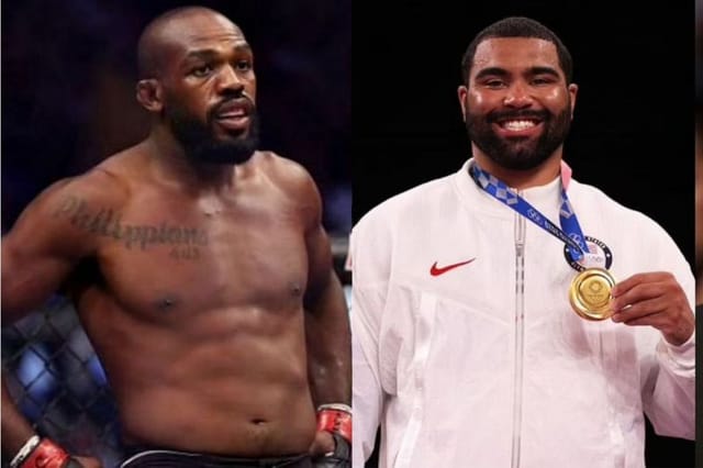 Jon Jones and Olympic gold medalist Gable Steveson agree to train ...