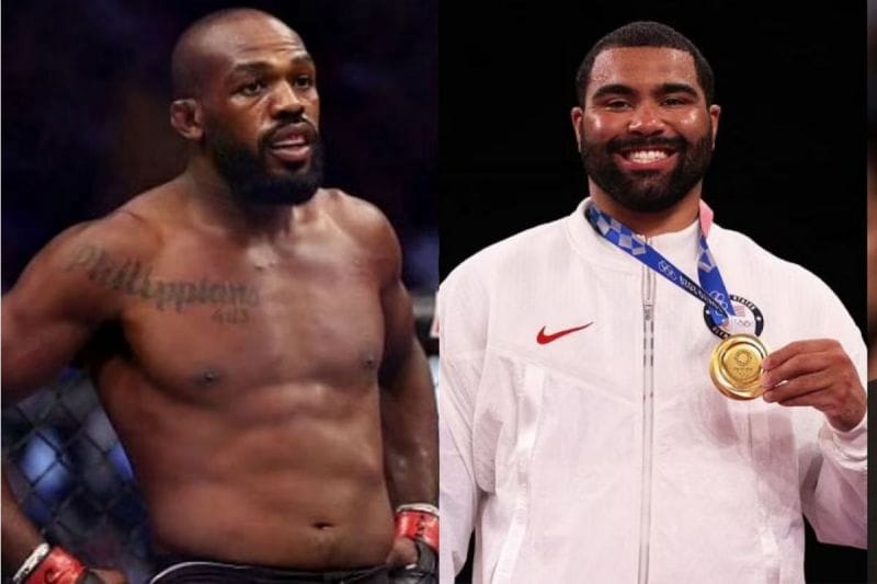 Jon Jones and Olympic gold medalist Gable Steveson agree to train ...