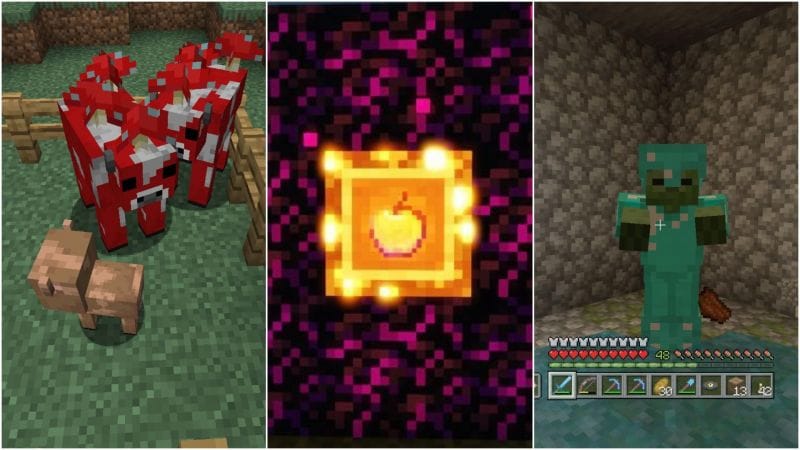Top 5 rarest things in Minecraft Survival