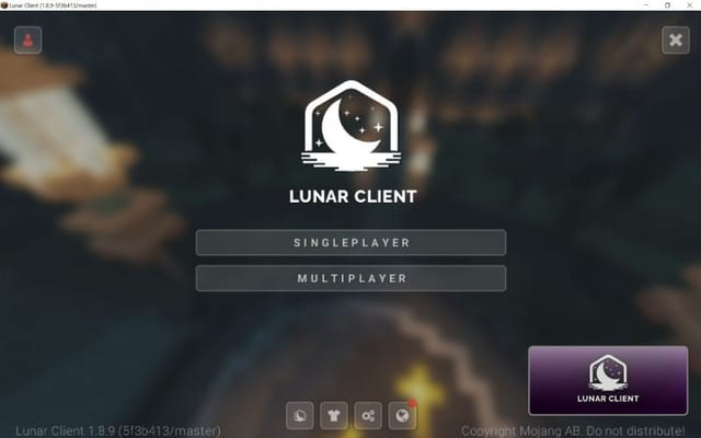 How to get Lunar Client for Minecraft Java Edition