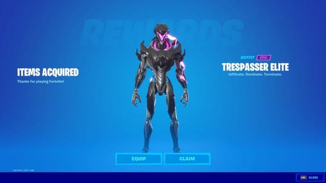 How to get the Fortnite Trespasser Elite skin for free in Season 7
