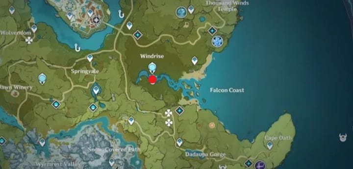 Genshin Impact fishing locations: Rusty Koi, Raimei Angelfish and ...