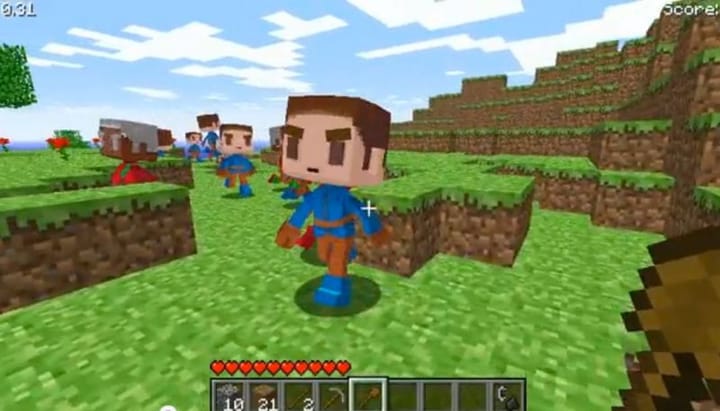 List of mobs that were removed from Minecraft