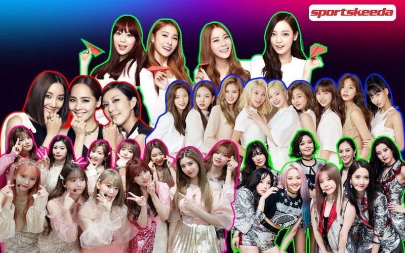 The top 5 best-selling female K-pop groups in 2021