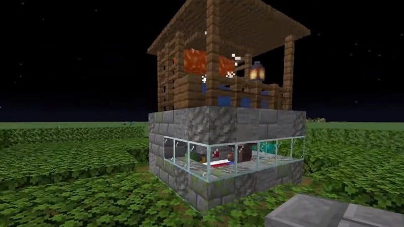 How to build an iron farm in Minecraft Java edition.