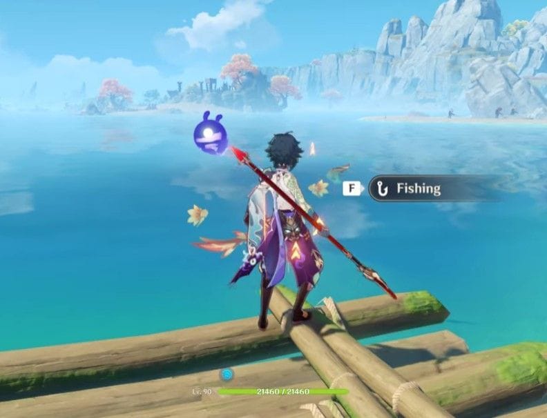 Genshin Impact Rusty Koi locations: How to find Rusty Koi fishing spots