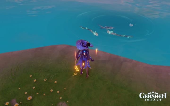 Rusty Koi & Golden Koi in Genshin Impact: Fishing location and best ...