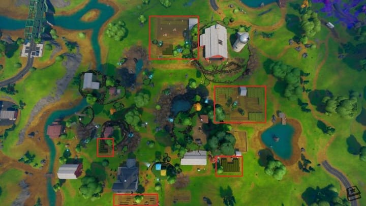 Where to find and collect foraged items at Corny Complex in Fortnite ...