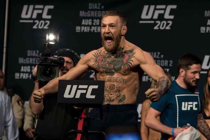 Conor McGregor weight cut photos: How the Irishman looked while making ...