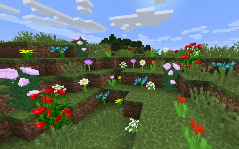 List of flowers in Minecraft and how to get them