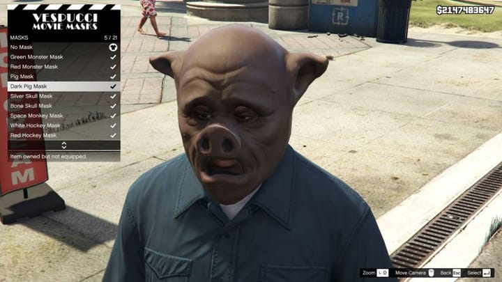 Where to buy masks in GTA 5?