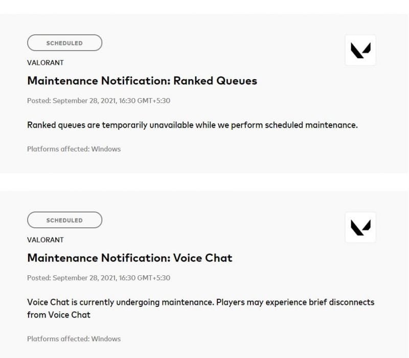 Valorant ranked queue is disabled in North America, LATAM, and BR regions