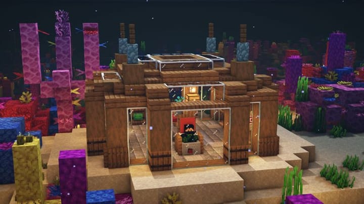 Top 5 underwater house designs in Minecraft