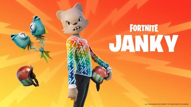 When is the Janky skin arriving in Fortnite Chapter 2 Season 8?