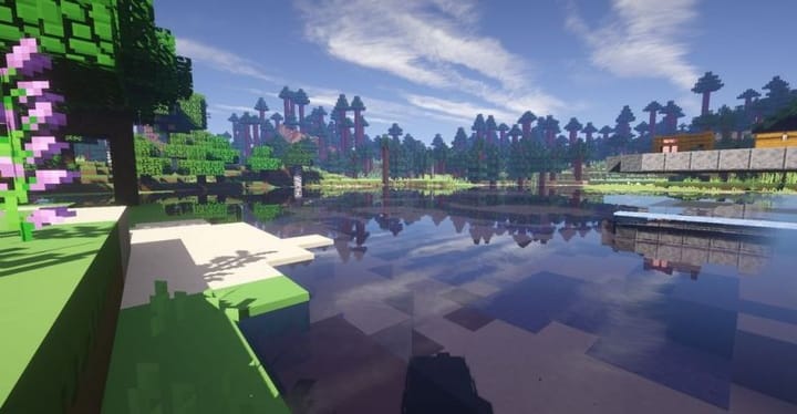 5 best Minecraft shaders for realistic water