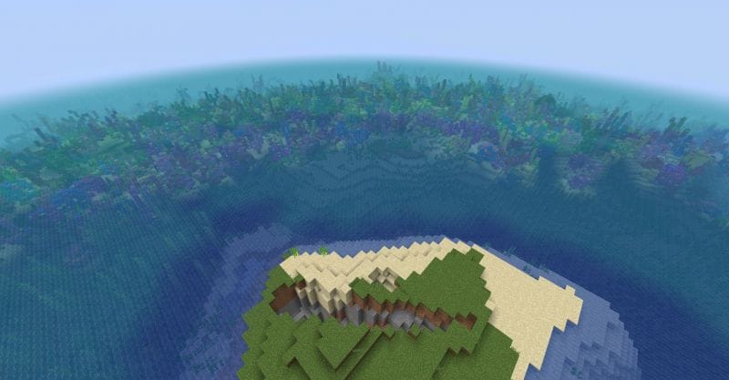 5 best Minecraft 1.17 seeds for coral reefs