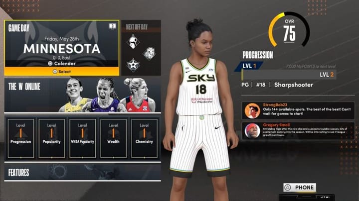 All the features NBA 2K has added to WNBA through the years