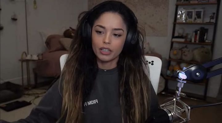 Valkyrae breaks down crying on livestream after underage fan falls ...