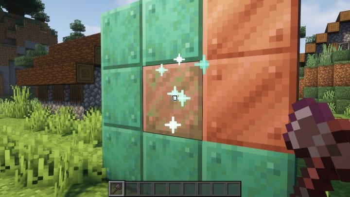 Best way to oxidize copper in Minecraft
