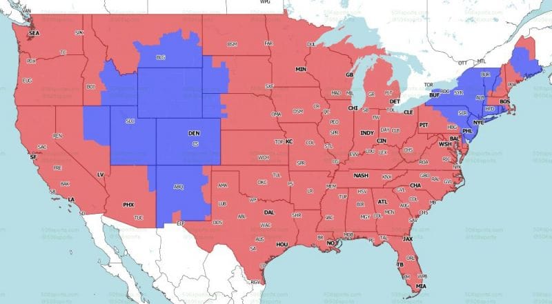 NFL 2021 Week 1: Coverage map, TV schedule, channel and time