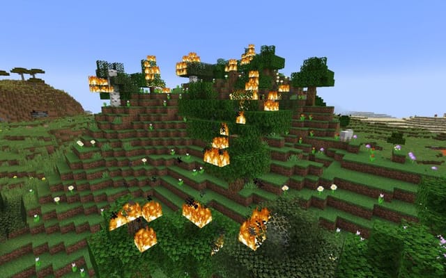 Top 5 brightest light sources in Minecraft